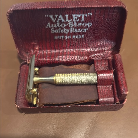 Accessories | Vintage Valet Auto Strop Safety Razor Storage Box With ...
